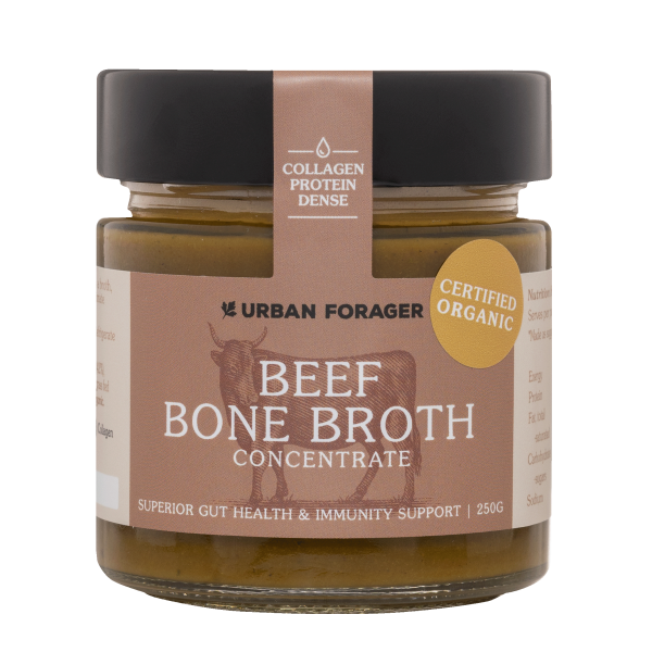 Urban Forager Certified Organic BEEF BONE BROTH Concentrate 250g - Turn ...